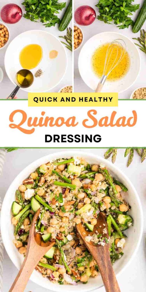 Easy Quinoa Salad Dressing {5 minutes!}