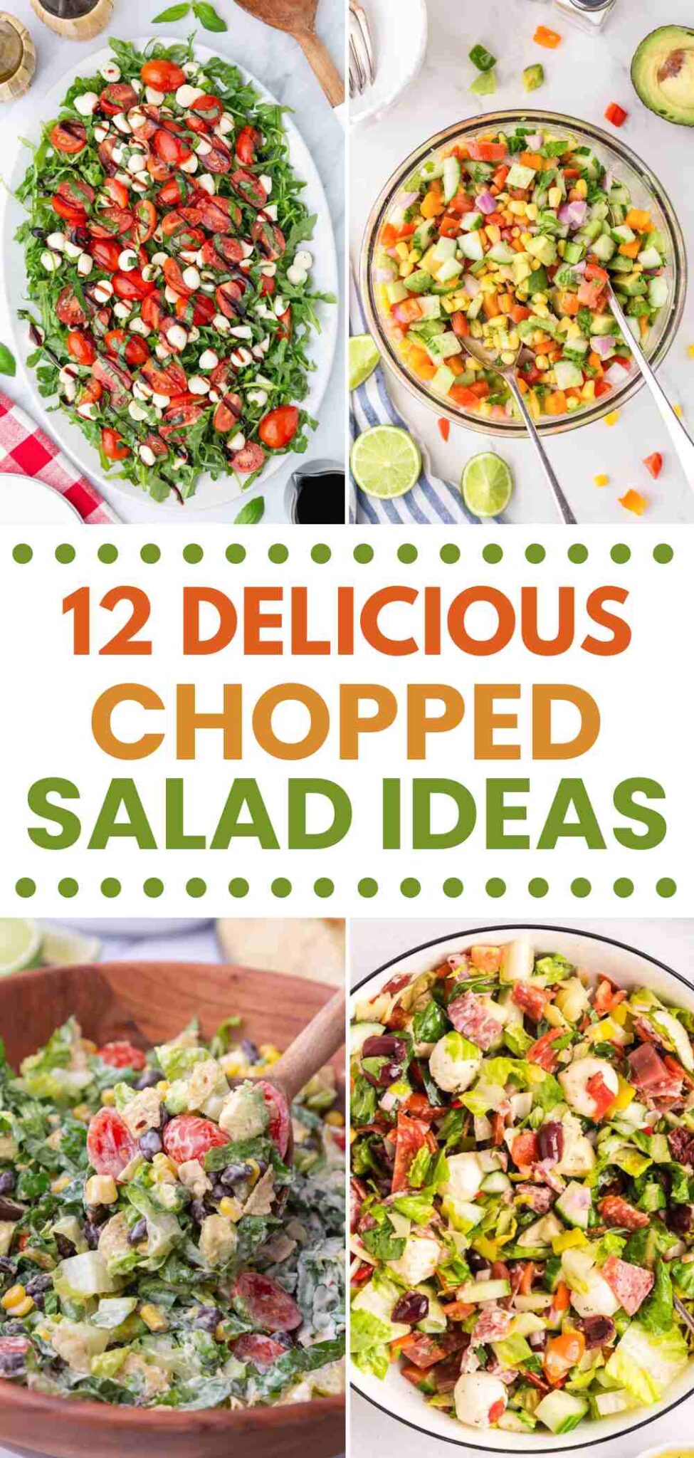12 Delicious Chopped Salad Recipes